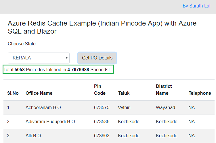 Azure Redis Cache With Azure SQL In Blazor Project